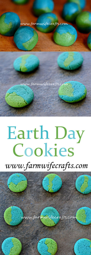 Earth Day Cookies - The Farmwife Crafts